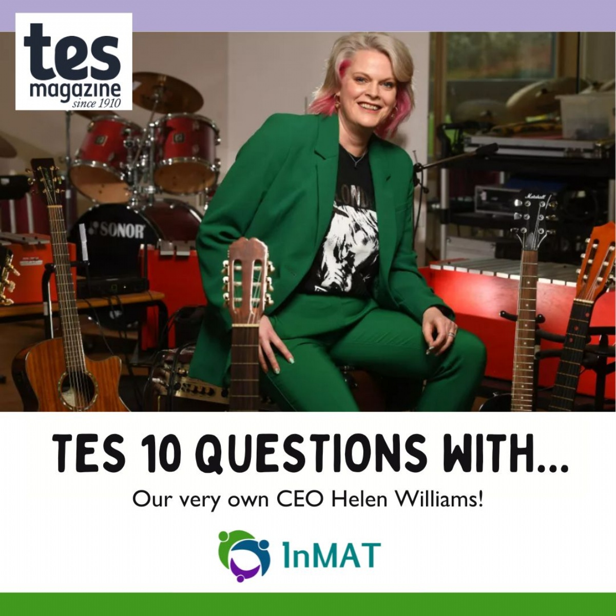 INMAT - TES Joins Helen For 10 Questions With